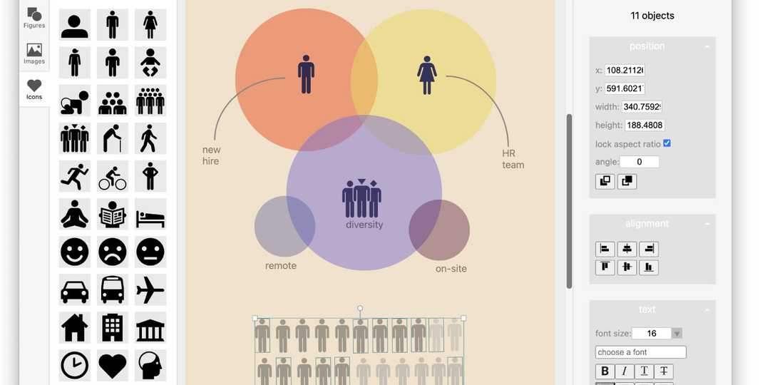 Web-based Infographic Vector Editor | Mark Vital - software developer and information designer