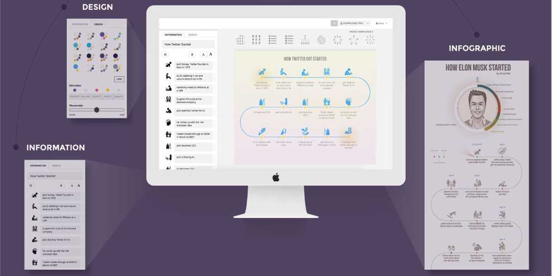 Adioma - The Infographic Generator | Mark Vital - software developer and information designer